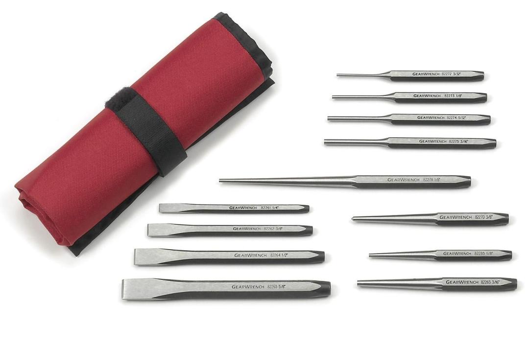 12 Piece Punch and Chisel Set - Gearwrench