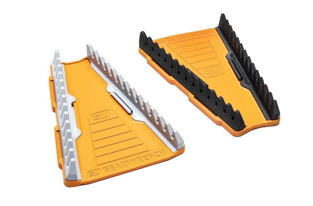 2 Piece 13 Slot Reversible Wrench Rack - Gearwrench