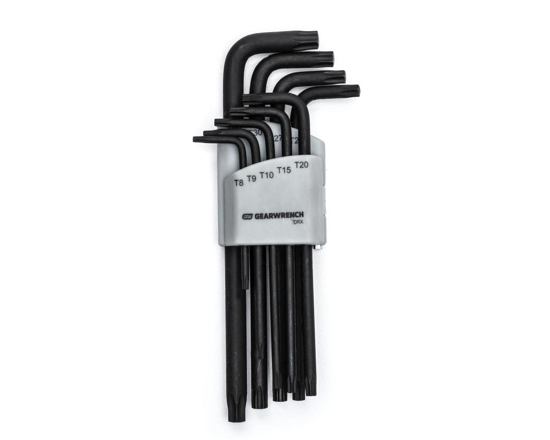 9 Piece Torx Long Arm Hex Key Set Gearwrench