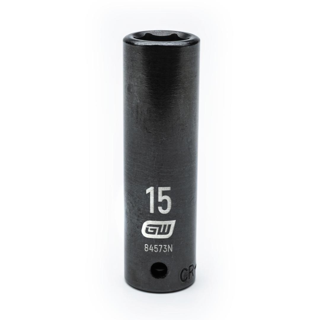 15mm 1/2” Drive Metric 6 Pt. Deep Impact Socket - Gearwrench