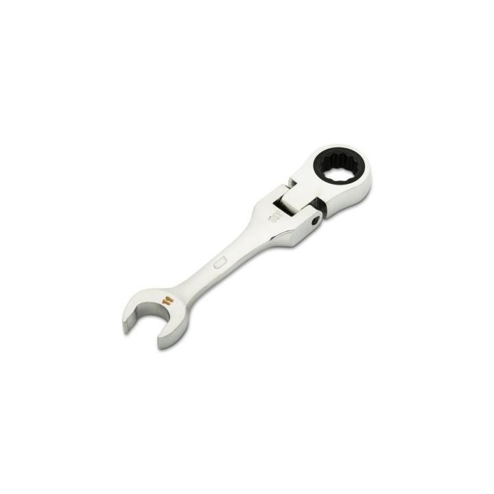 11mm 90 Tooth 12 Point Stubby Flex Combination Ratcheting Wrench Gearwrench
