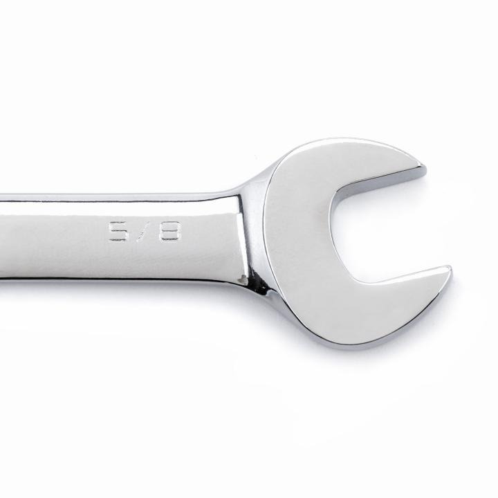 8 Piece 72 Tooth 12 Point Reversible Ratcheting Combination SAE Wrench Set Gearwrench